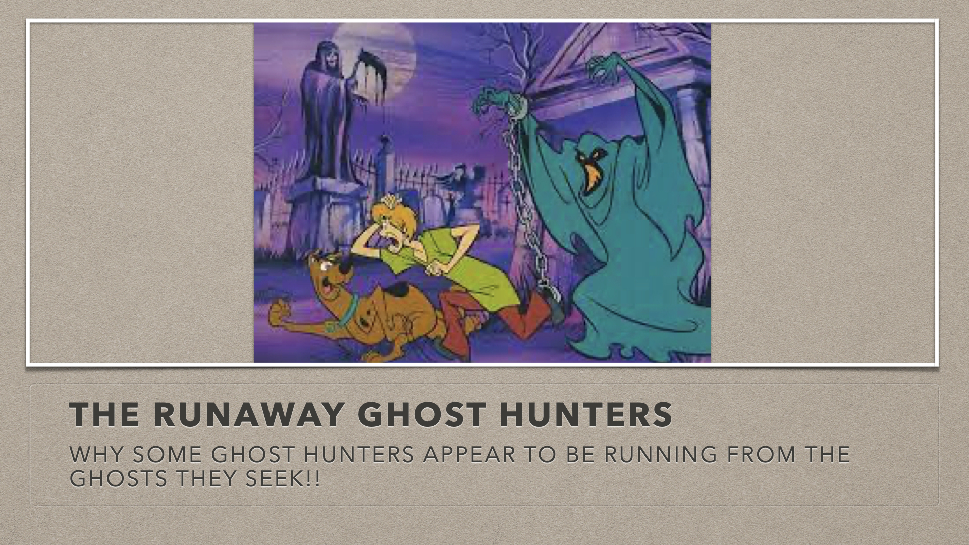 The Runaway Ghost Hunters – Ashley Knibb